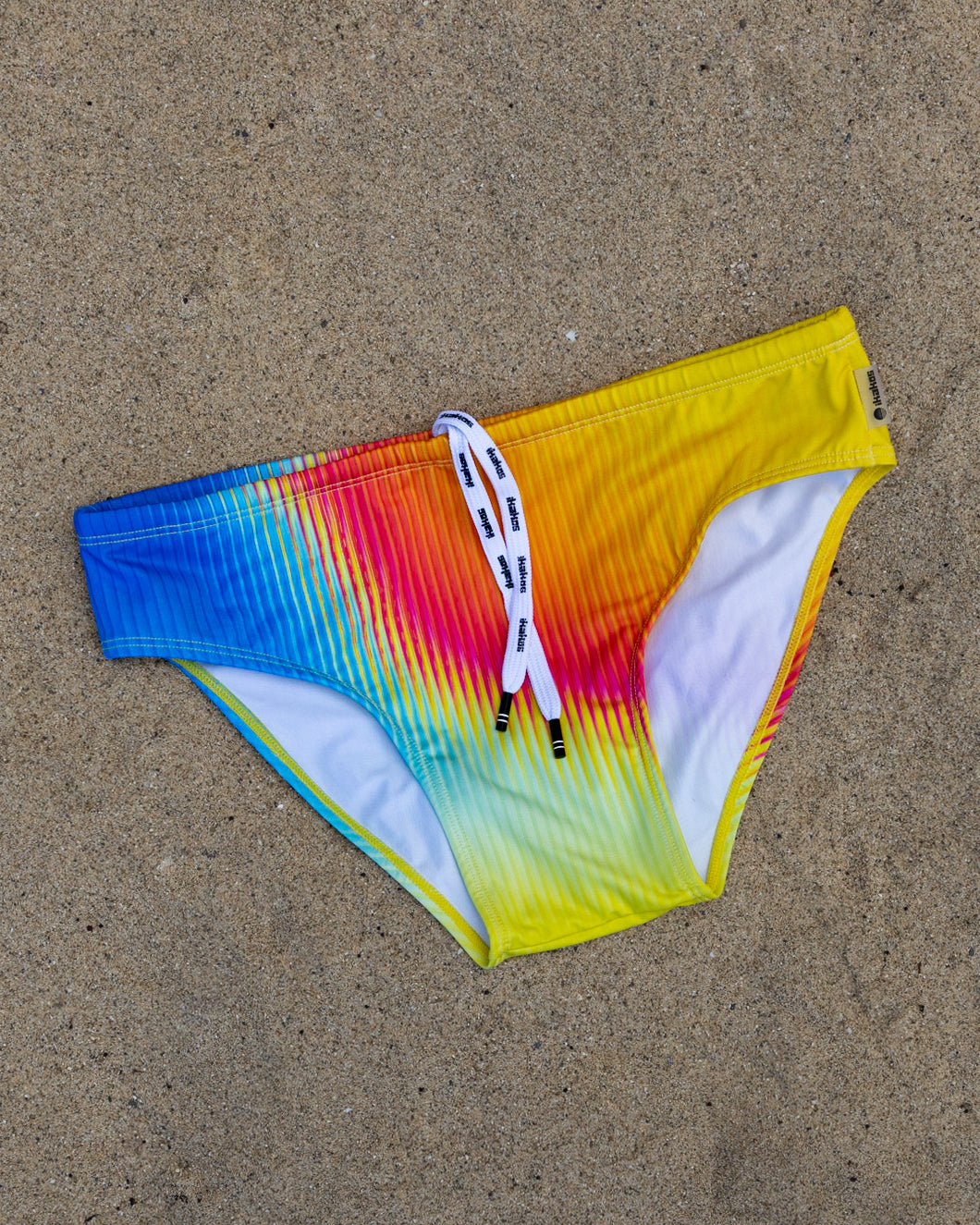 Stylish Men's Swim Briefs | Men’s Solid Color Swim Briefs | Ikakos Swimwear